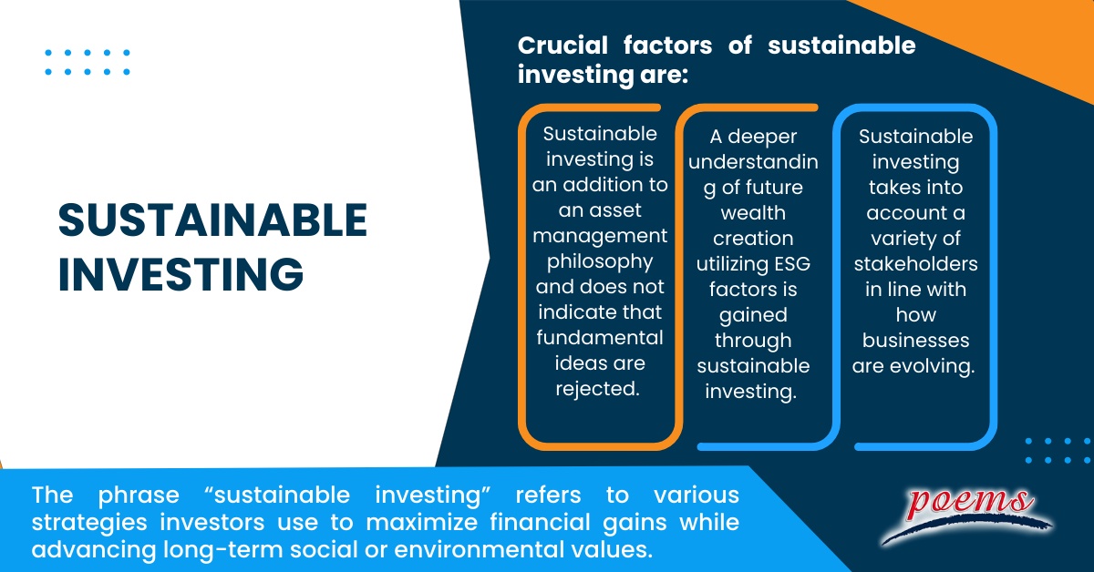 Sustainable investing- What is it, strategies, Importance