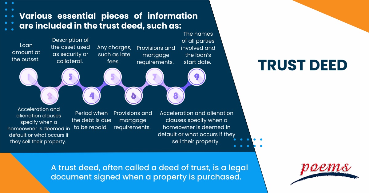 Trust deed: What is it, Pros and cons, Example, FAQ | POEMS