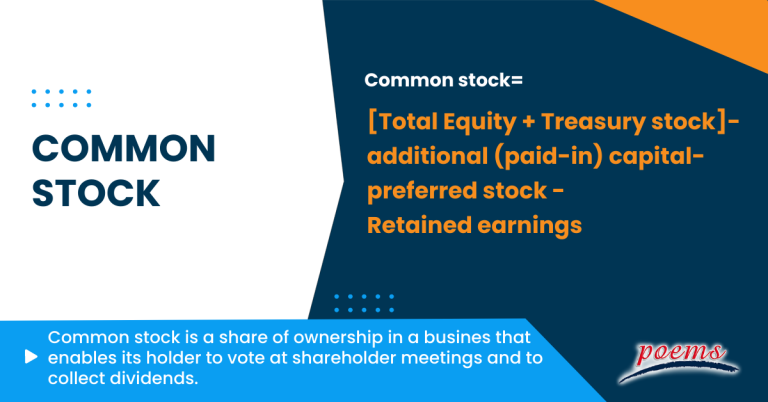 Common Stock: What is it, Features, Formula, Advantages, Disadvantages