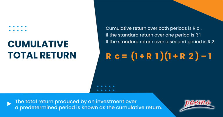 Cumulative total return: What is it, Formula, calculate, example, FAQ
