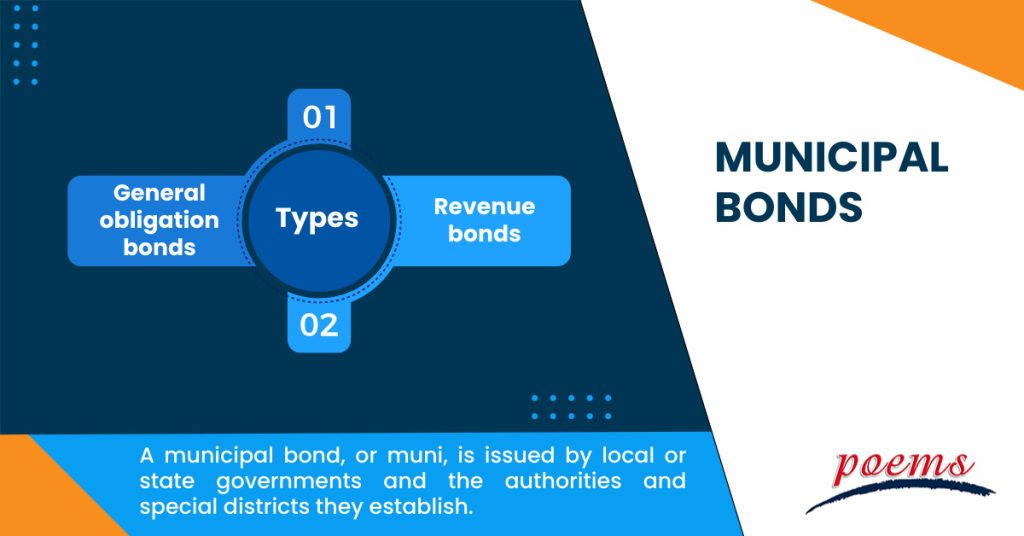 Municipal bonds: What is it, Benefits, Types, Risks, FAQ | POEMS