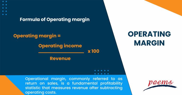 Operating margin: What is it, Formula, Usage, Drawbacks, FAQ | POEMS