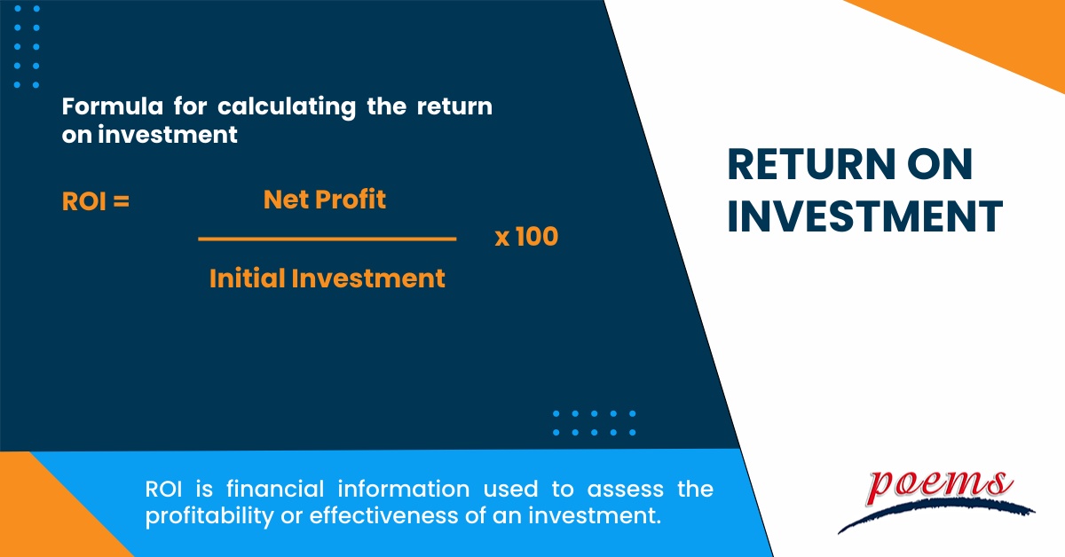 Return on investment : What is it, advantage, disadvantage, calculation ...