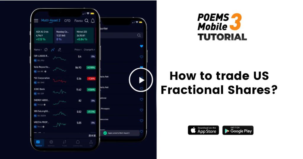 US Fractional Shares Trading with POEMS – Invest Smarter with ...