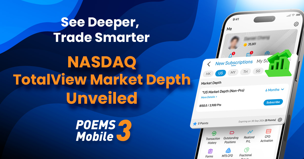 Online Trading Platform - POEMS: Singapore Best Broker Award Winner